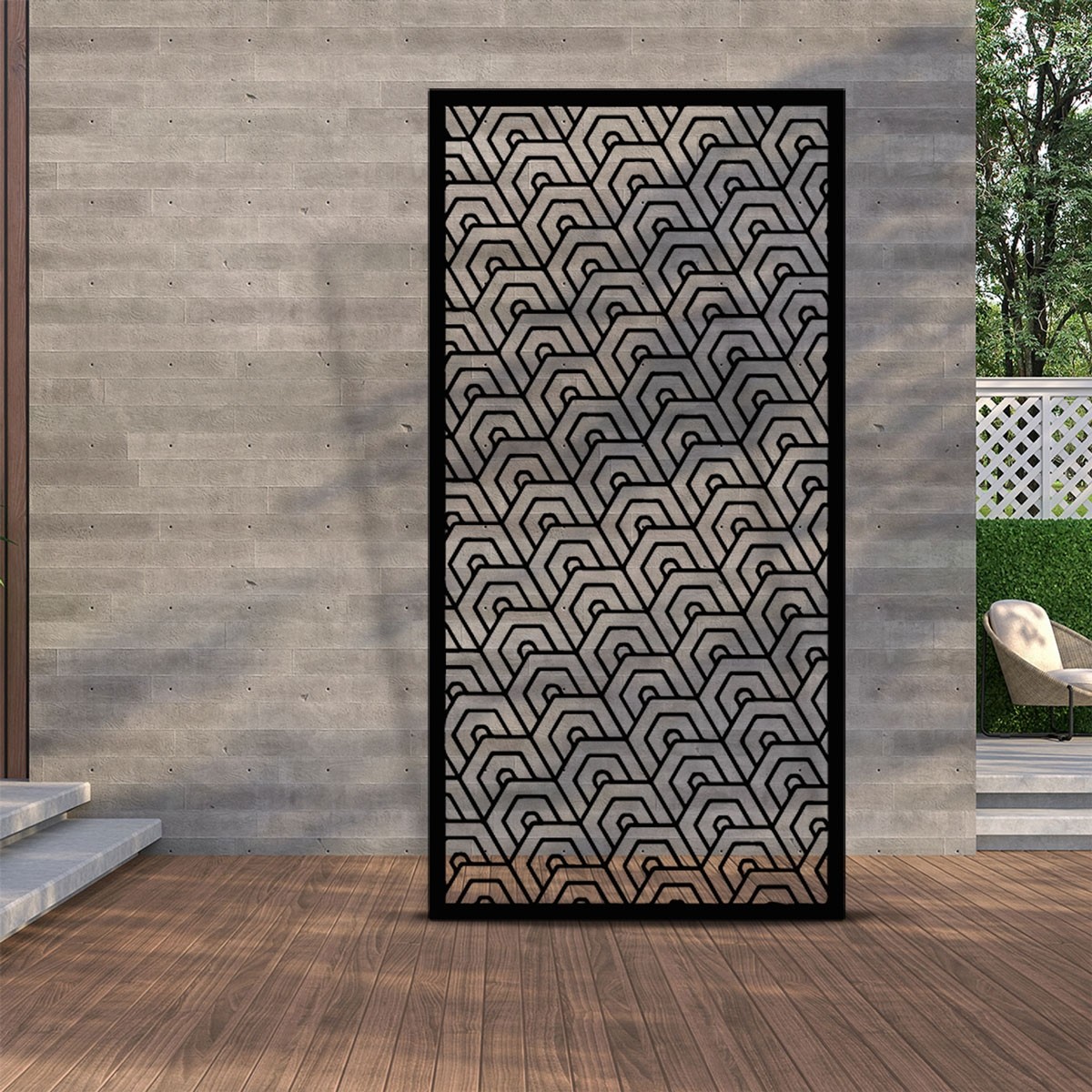 The Metal Privacy Screen 13